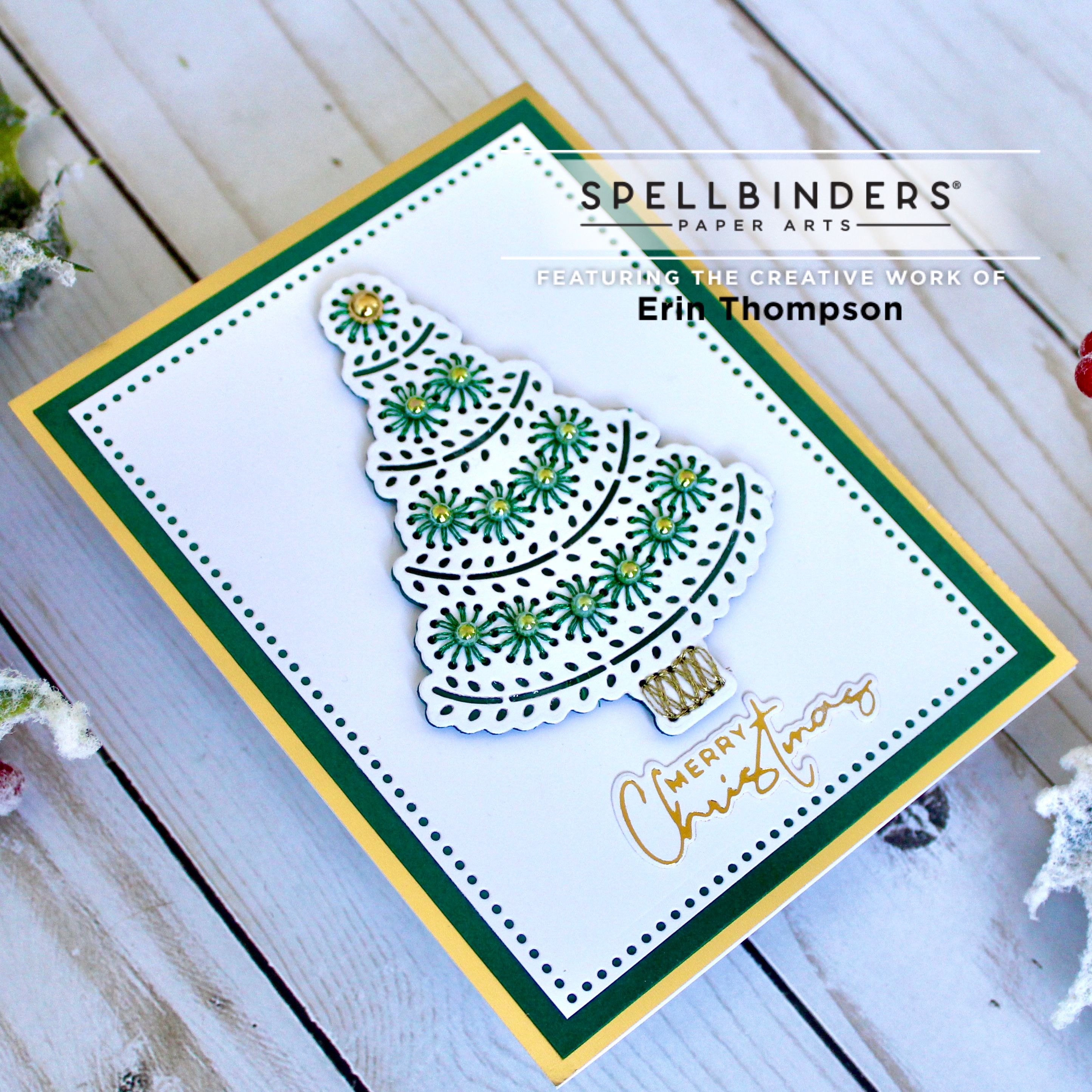 Spellbinders’ Paper Arts Stitchmas Tree – Everyday Expressions