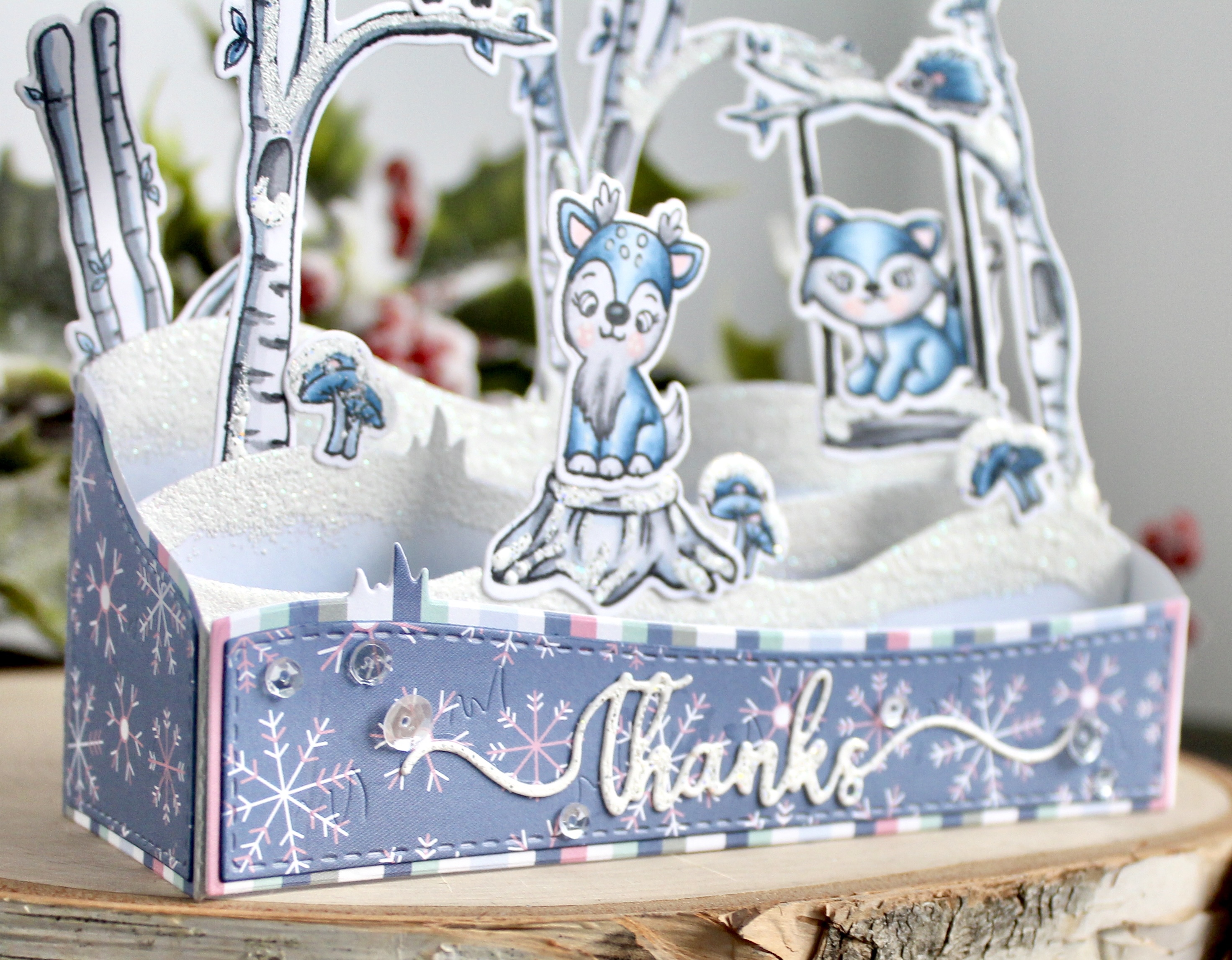 Winter Scene Box Card – Everyday Expressions