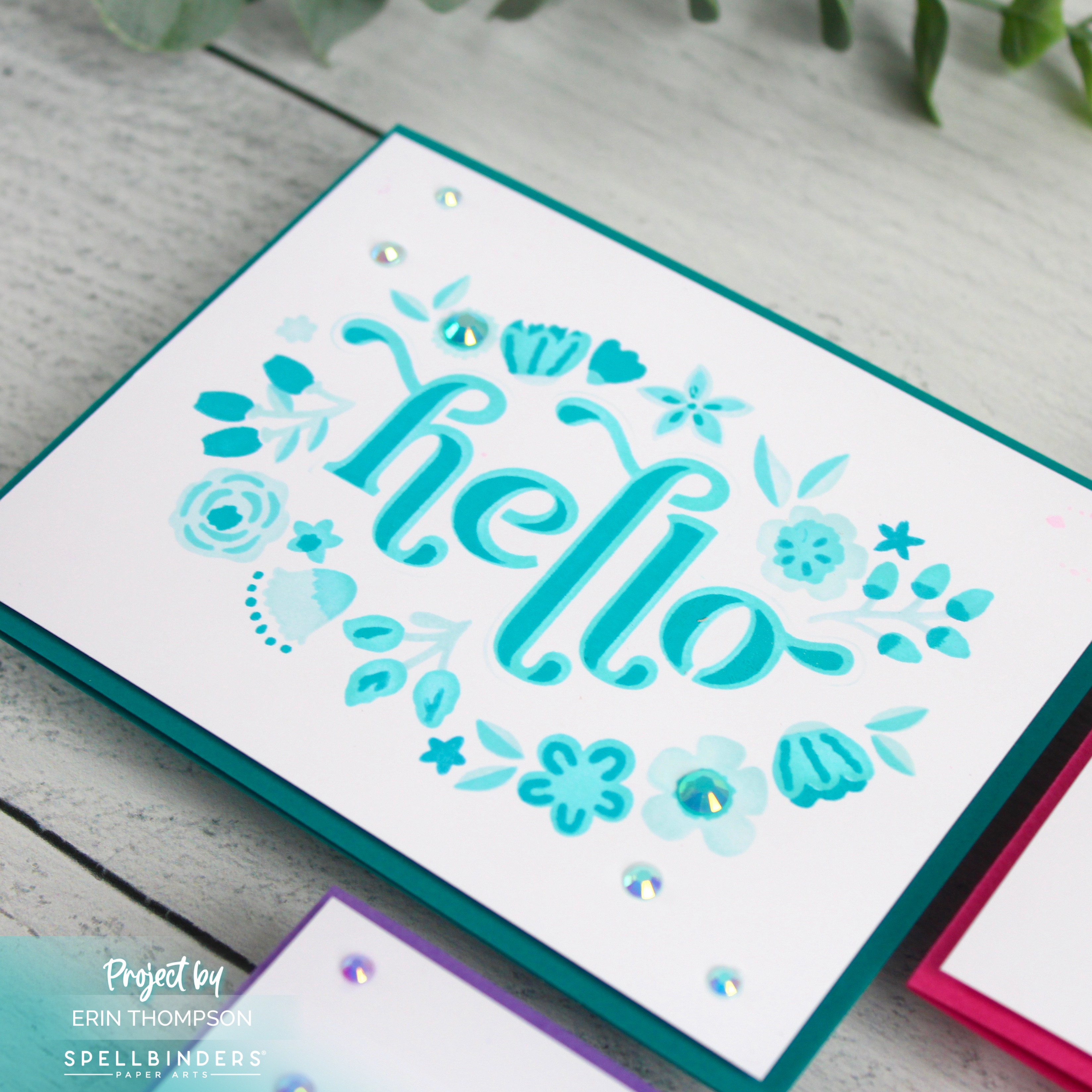 Easy Layered Stencil Cards – Everyday Expressions